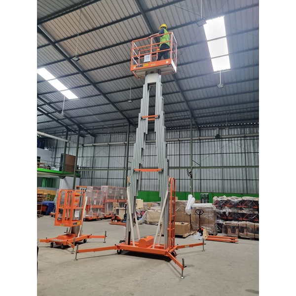 Jual Tangga Elektrik - Tangga Hidrolik HAND LIFT Aluminium Platform ...